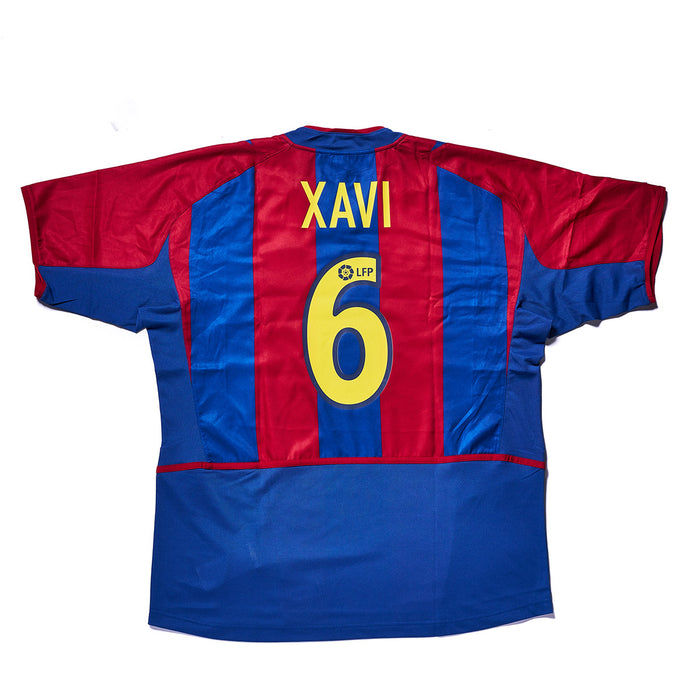 バルセロナ 2002-03シーズン ヴィンテージサッカーユニフォーム シャビ・エルナンデス #6 | WOWOW百貨店